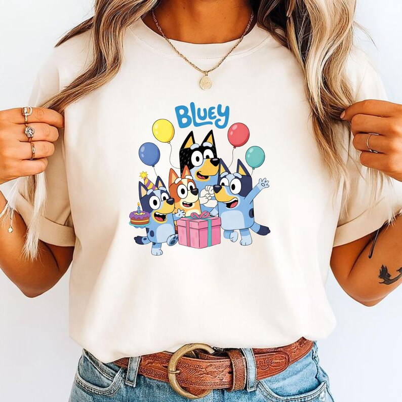 Imagen PNG de cumpleaños de Bluey, imágenes prediseñadas para fiestas ...
