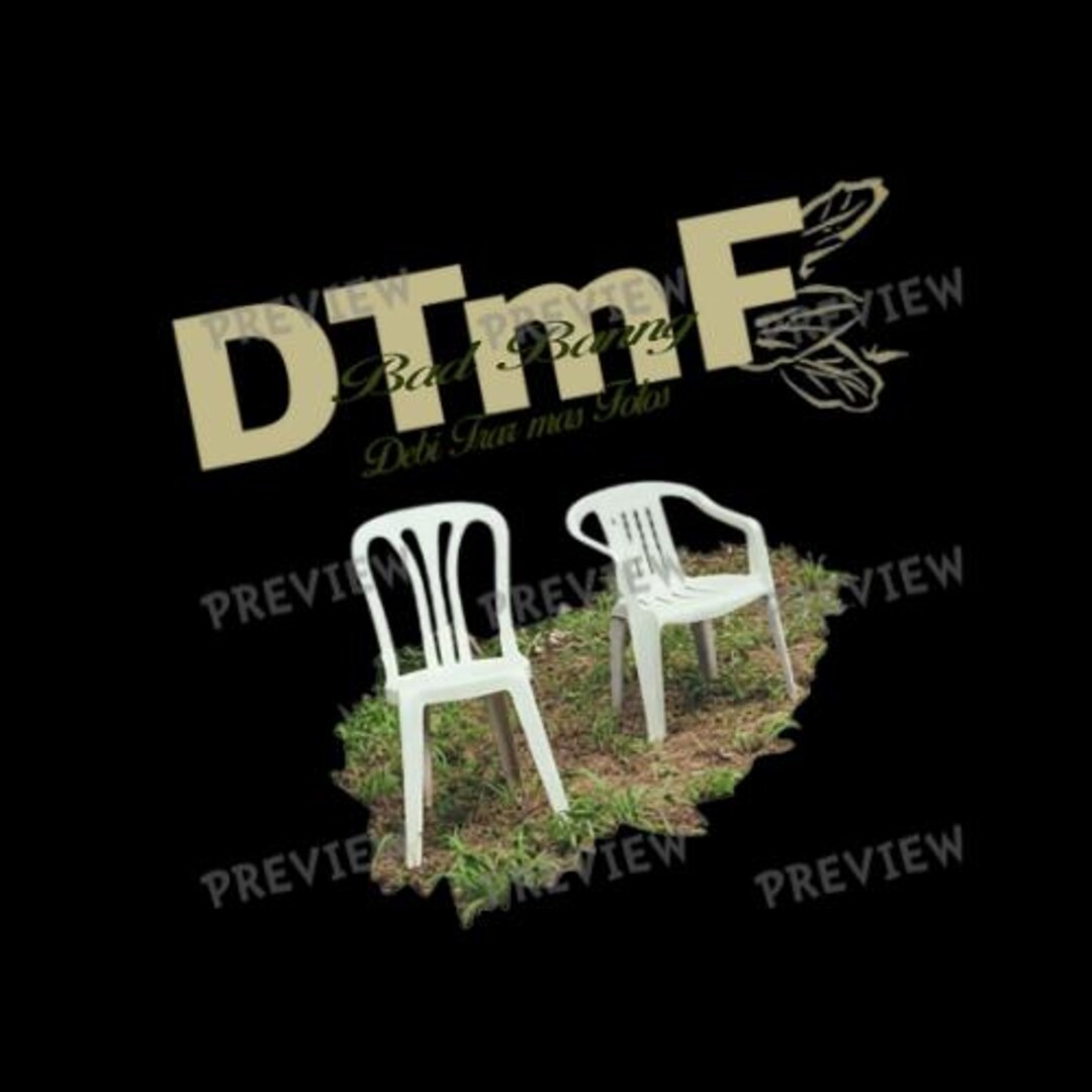 Gráfico SVG PNG inspirado en Bad Bunny DTMF / Diseño divertido de meme ...