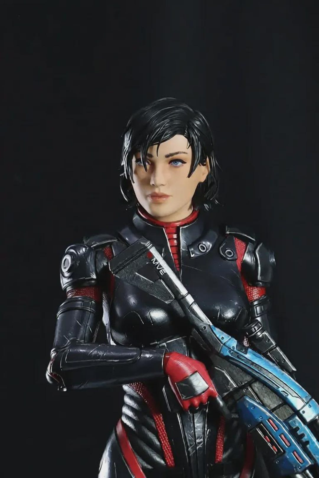Female_sheppard (masseffect_fan Art Sculpture Unpainted or Fully ...