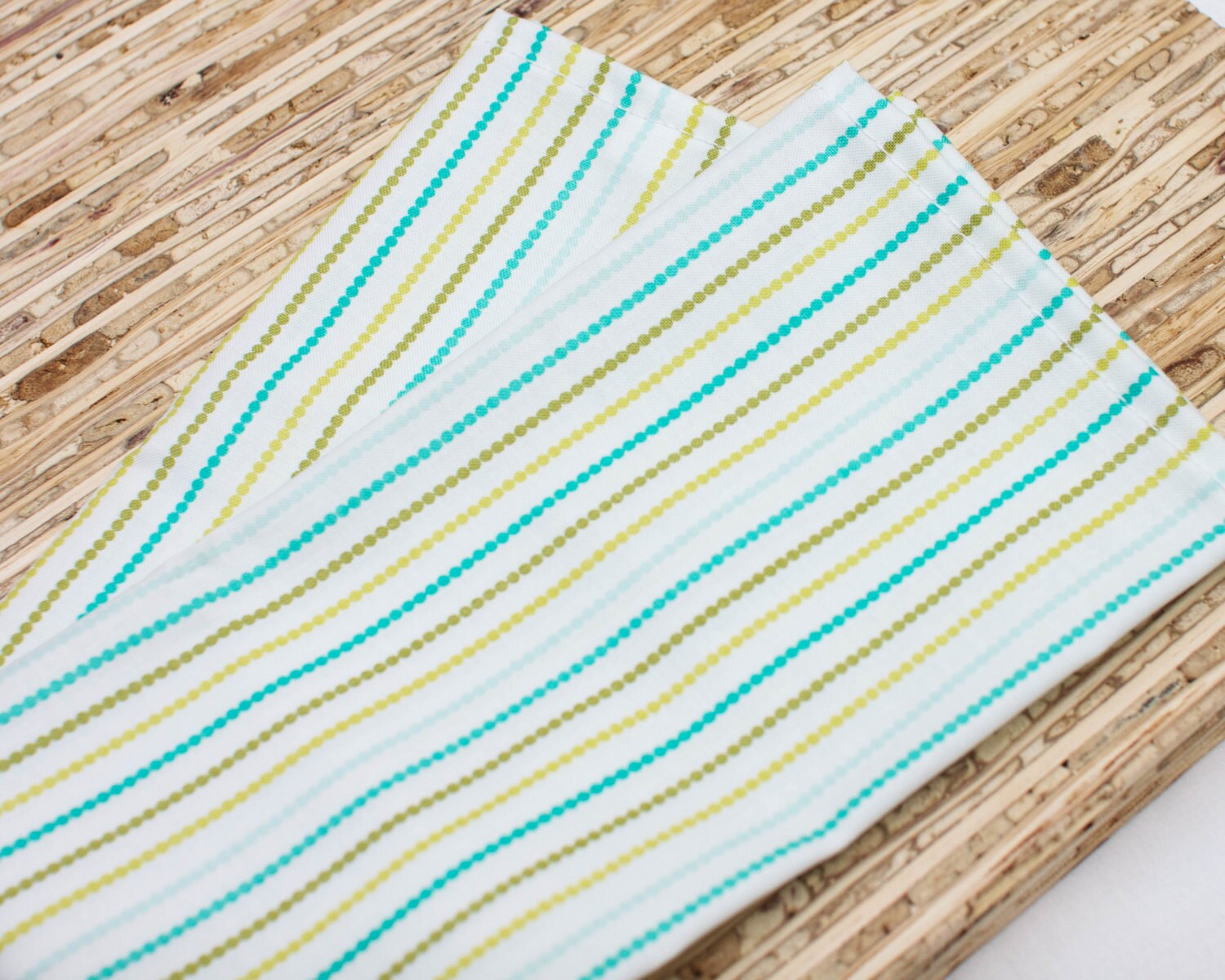 Large Cloth Napkins - Set of 4 - (N1965) - Stripe Modern Reusable ...