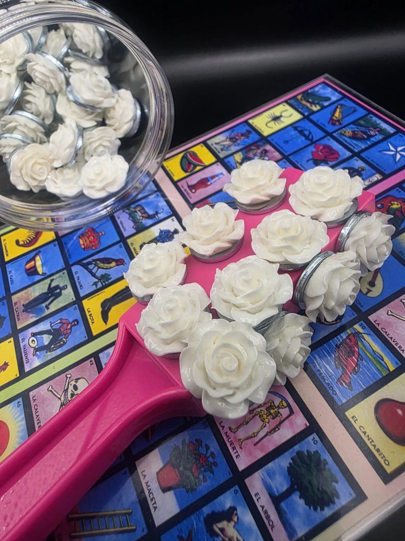 Loteria Chips/fichas - Como La Flor (50 Count) - Etsy