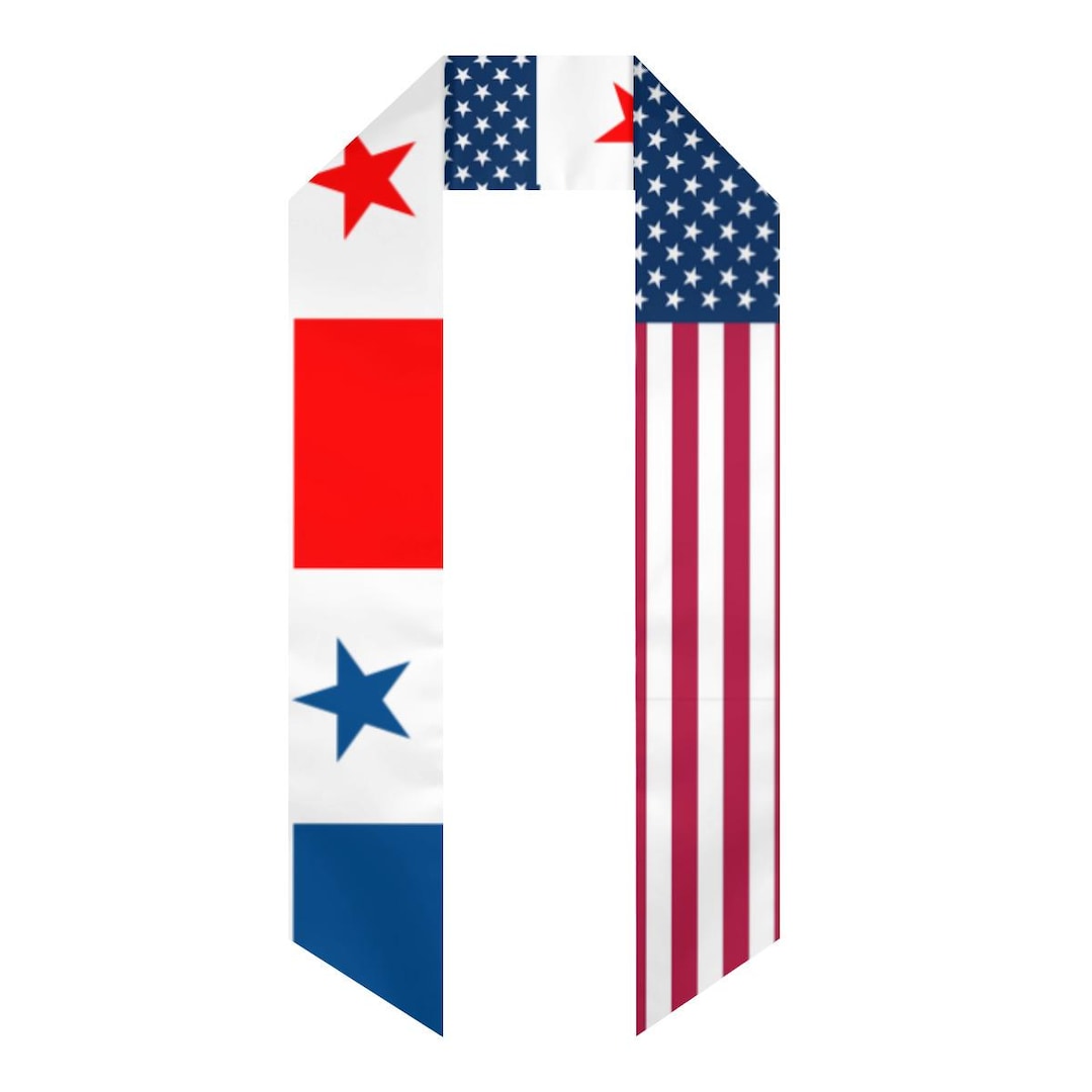 Panama Graduation Stole Class of 2026 Panamanian Flag College ...