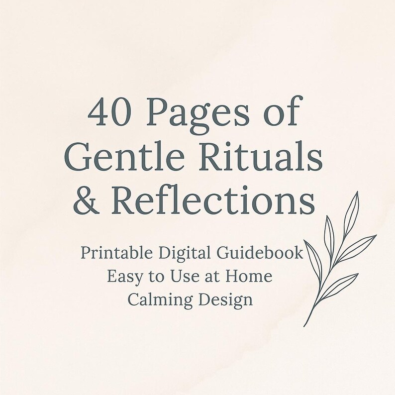 Soft Life Guidebook | Self-care Printable Workbook for Emotional ...