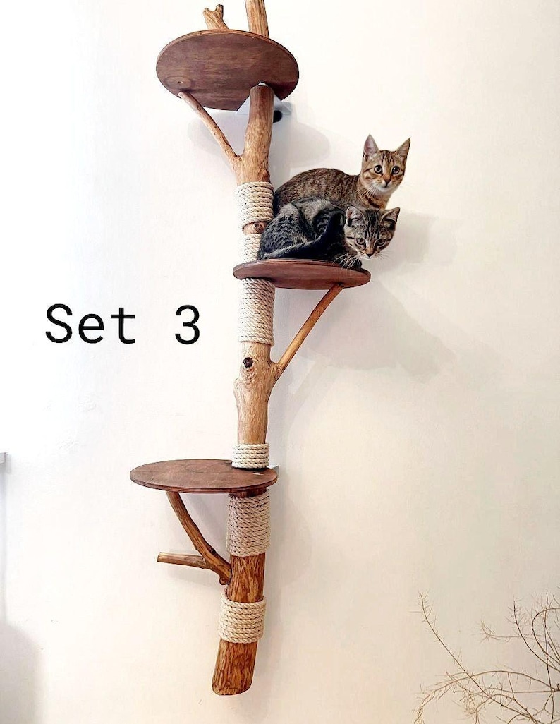 Cat Tree / Wall Cat Tower - Etsy