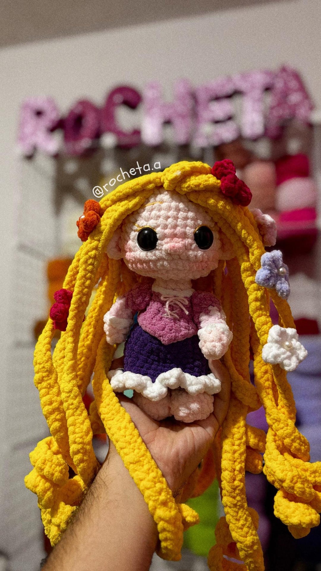 Rapunzel Crochet Pattern - Etsy