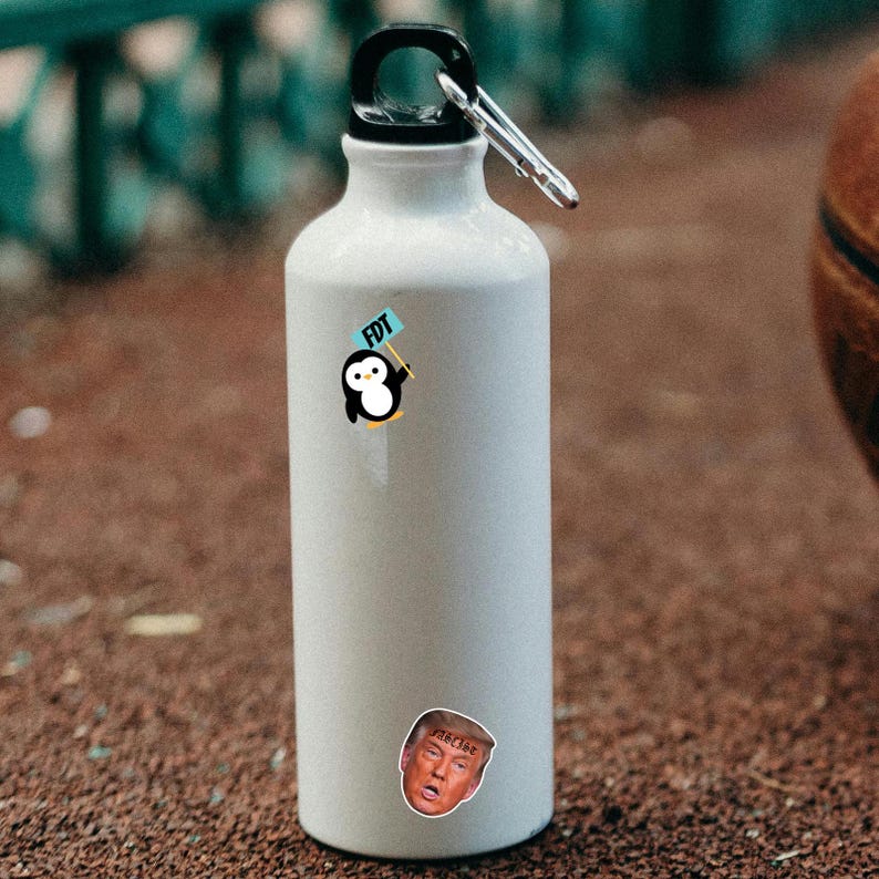 Anti Trump Sticker Pack: 20 Fuck Trump Political Protest Decals - Etsy ...