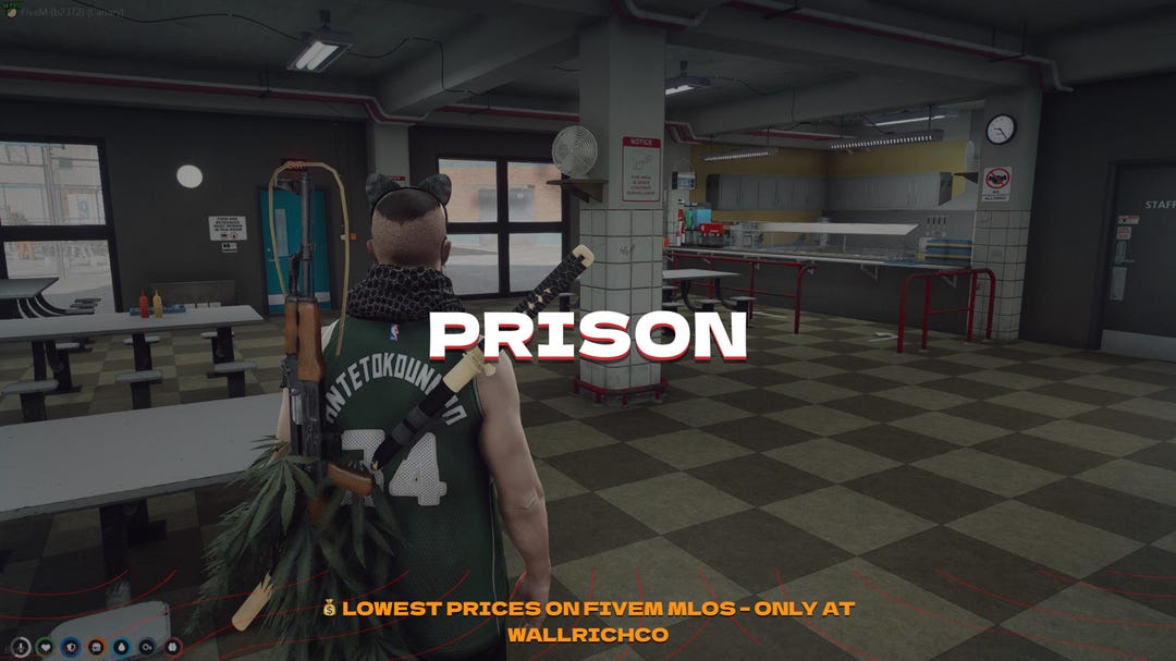 Fivem MLO – Prison Interior | Jail RP Map | ESX & Qbcore Compatible ...
