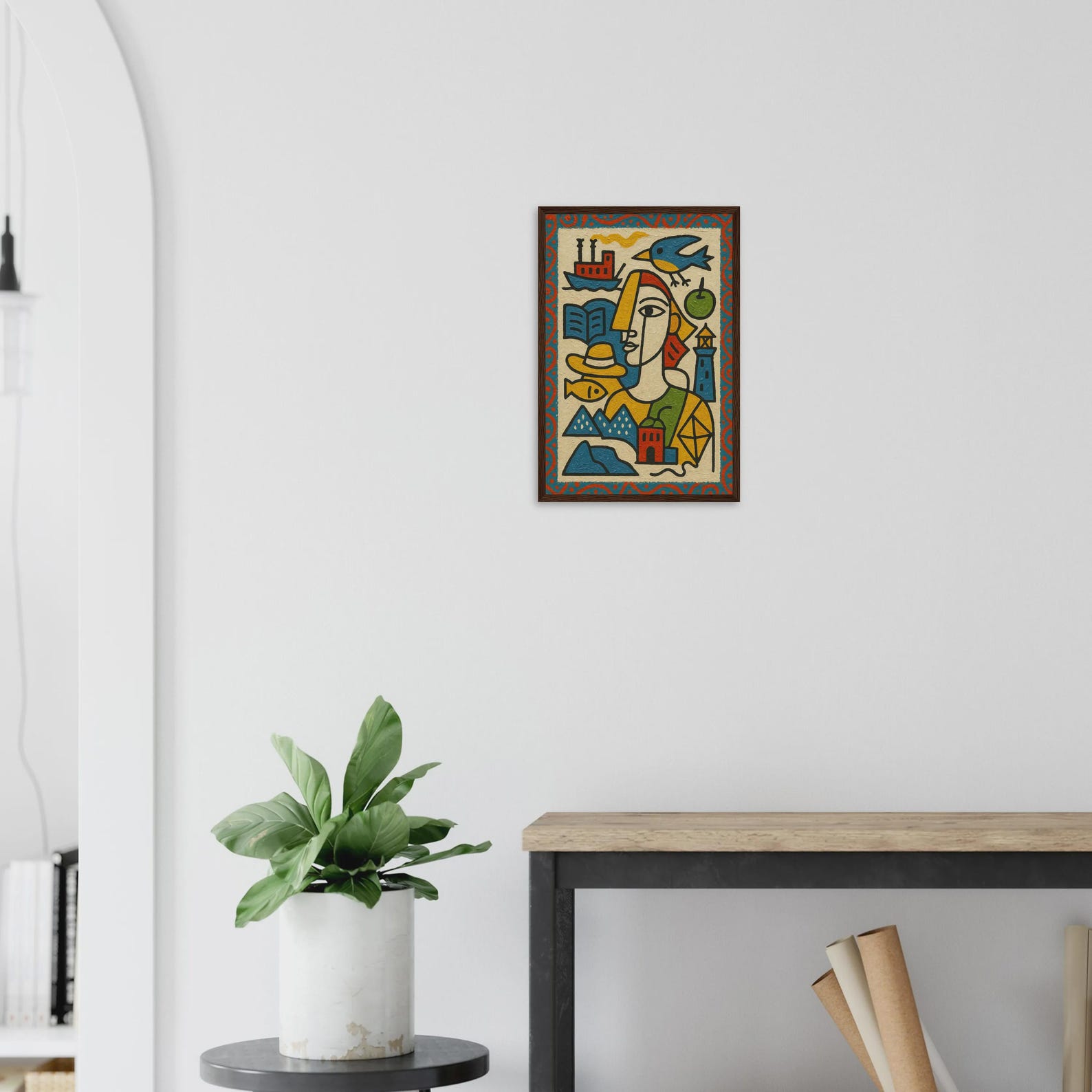 Hannibal Picasso Inspired Wall Art — Missouri High-relief Collage - Etsy