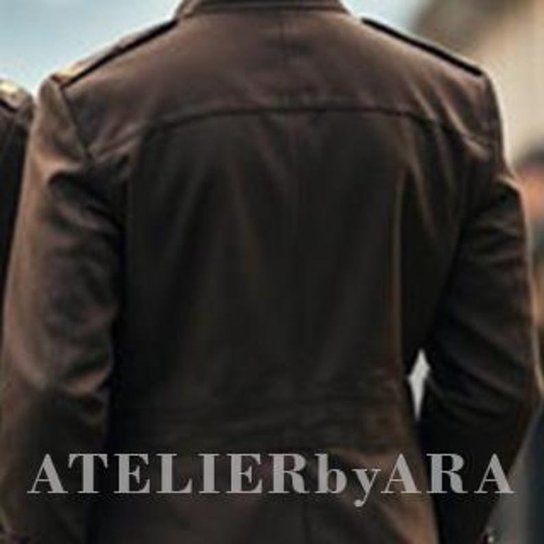 Men's Vintage Military Officer Jacket: Wool Blend Steampunk Coat - Etsy