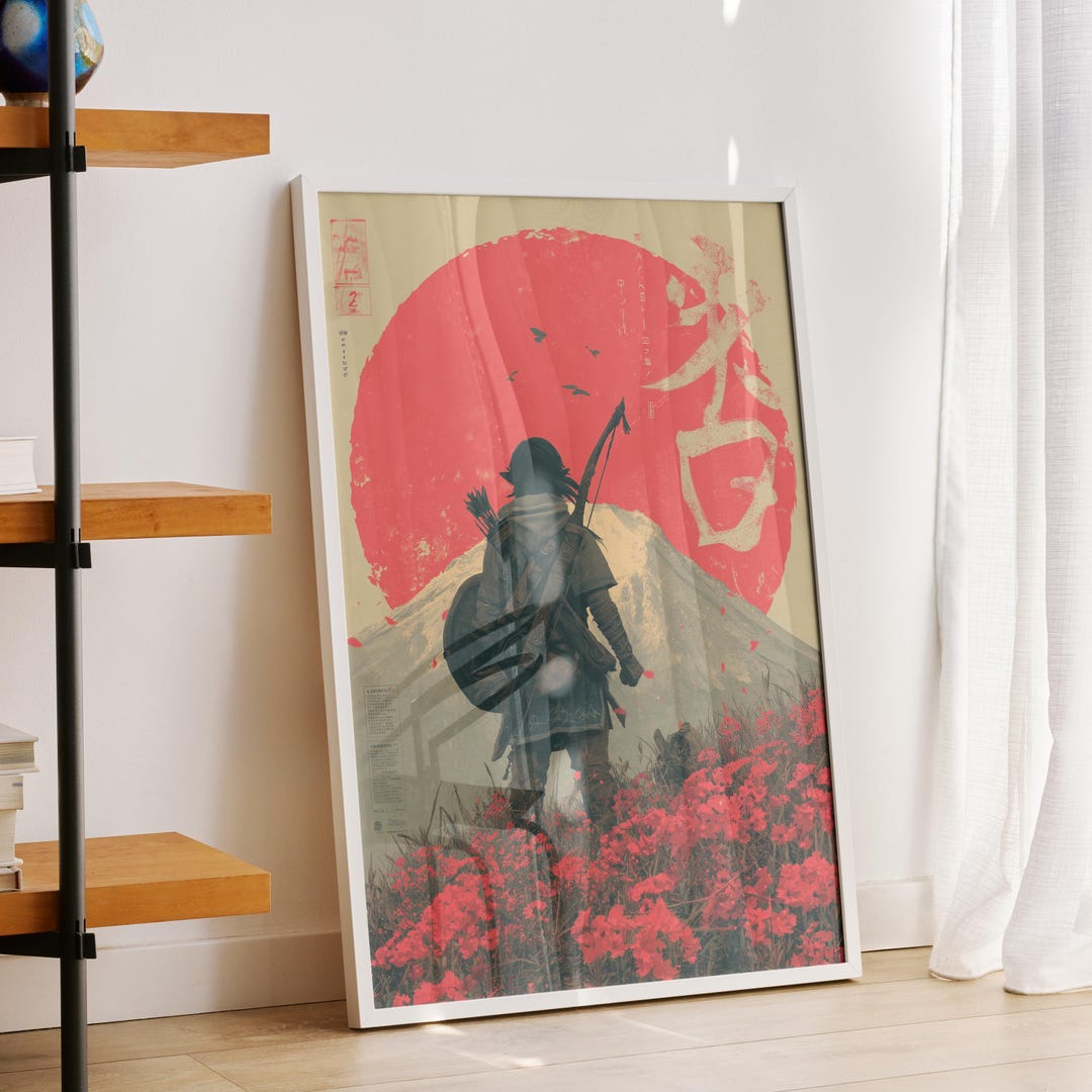 The Legend of Zelda, Japanese Style Poster Print #2 - Etsy