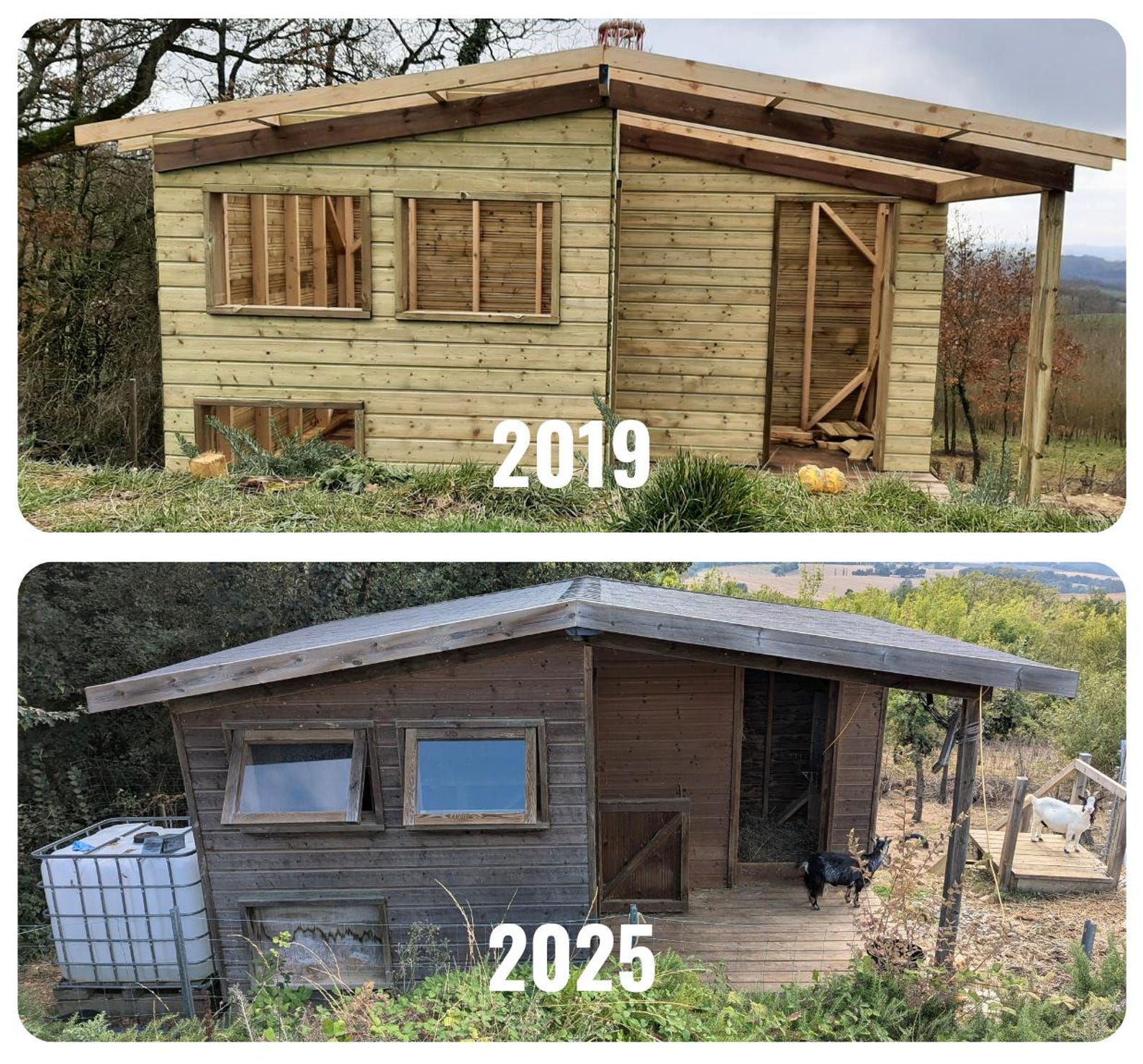 Goat Shelter Plans DIY | Engineer-designed Goat Shed With Storage ...