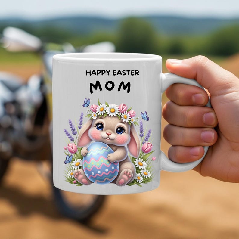 Easter Bunny Clipart Bundle | Whimsical Spring Floral Designs (digital ...