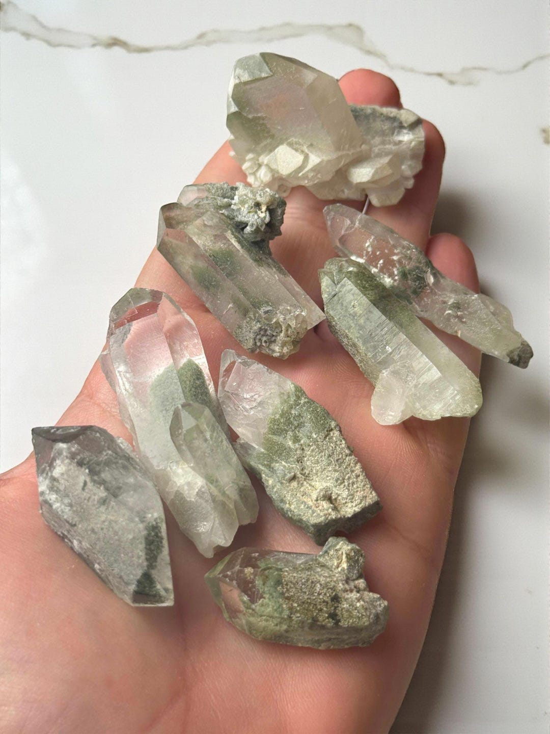 Green Chlorite Quartz Raw Specimen | Cleansing | Renewal | Vitality ...