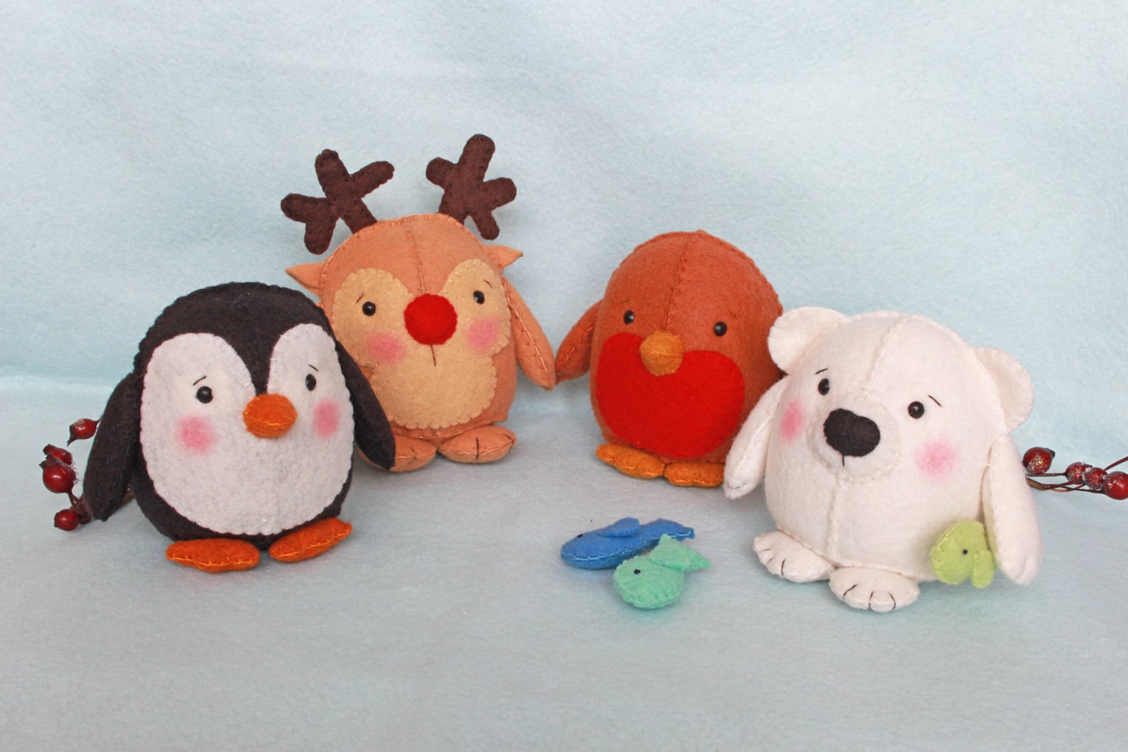 Christmas Buddies Pdf Pattern Instant Download Sewing - Etsy