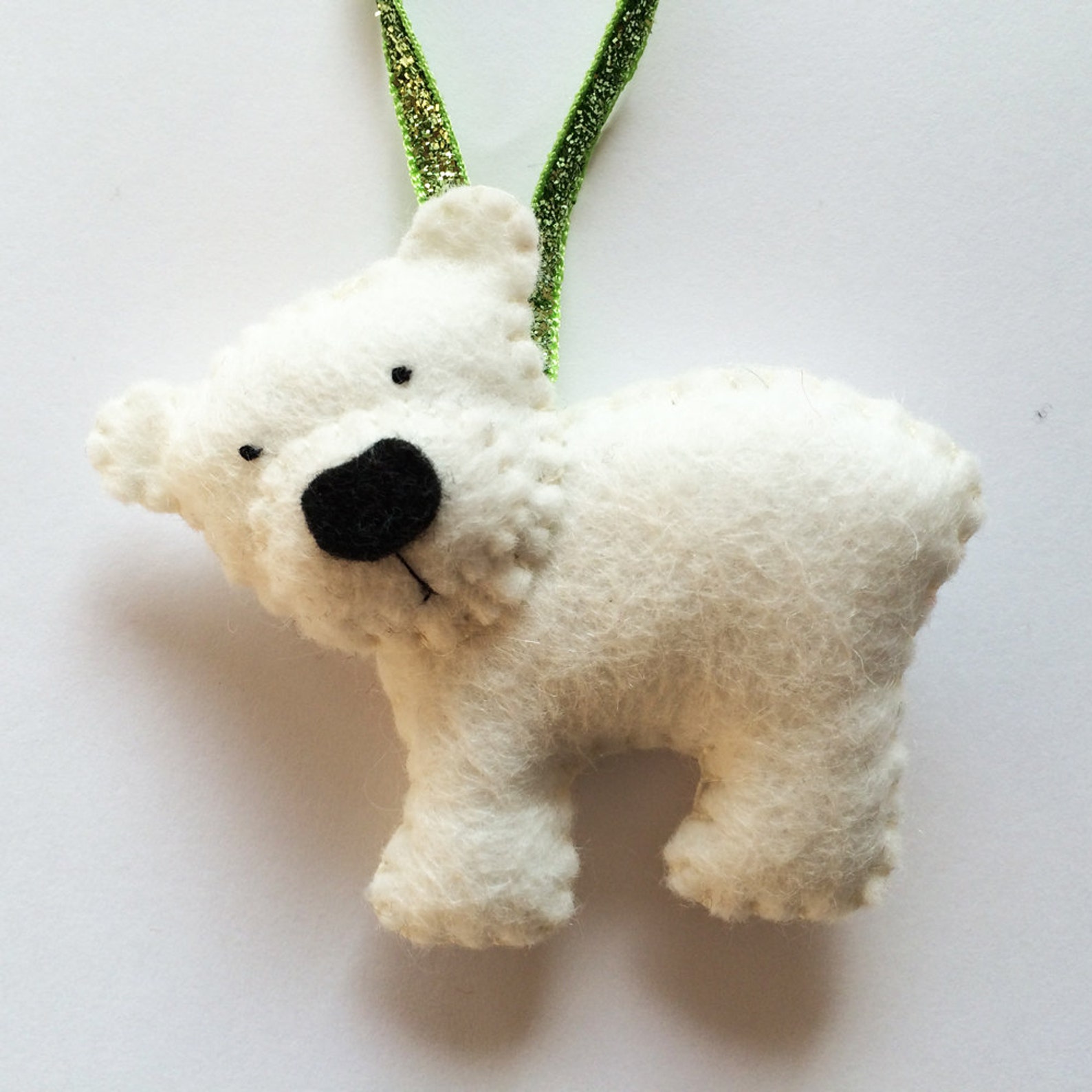 Eskimo Kisses Christmas Ornament Decorations - Pdf Pattern, Sewing ...