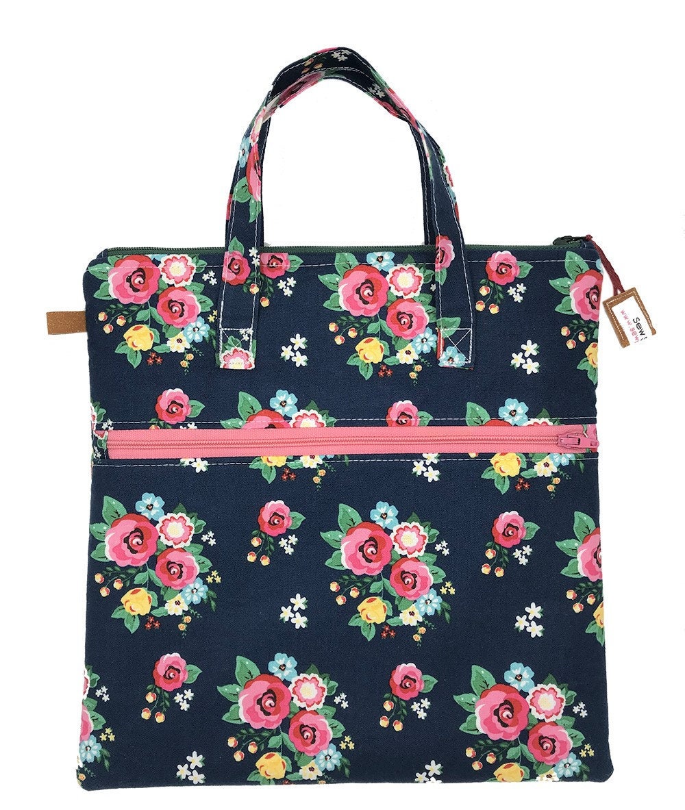 PDF Pattern Stamping Carry All Tote Sewing Pattern Tutorial - Etsy UK