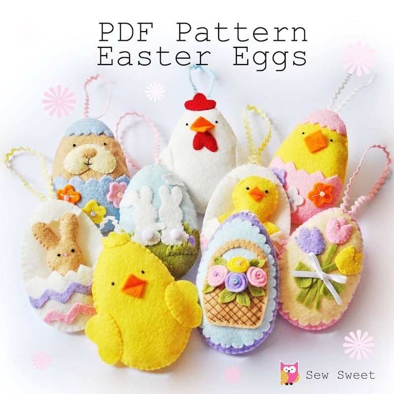 Wool Easter Eggs - Etsy