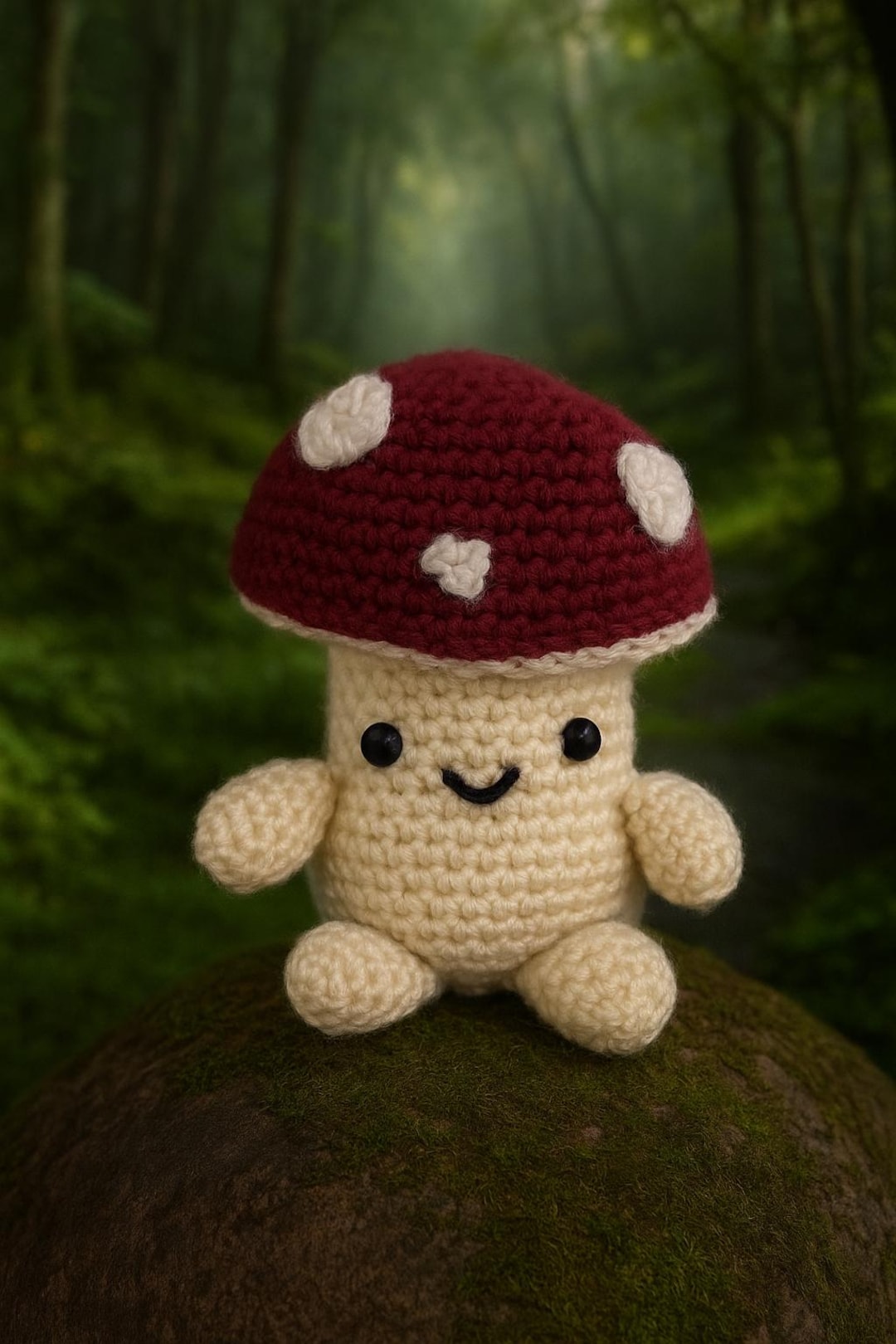 Mimsy the Mushling – Crochet Mushroom Plushie - Etsy