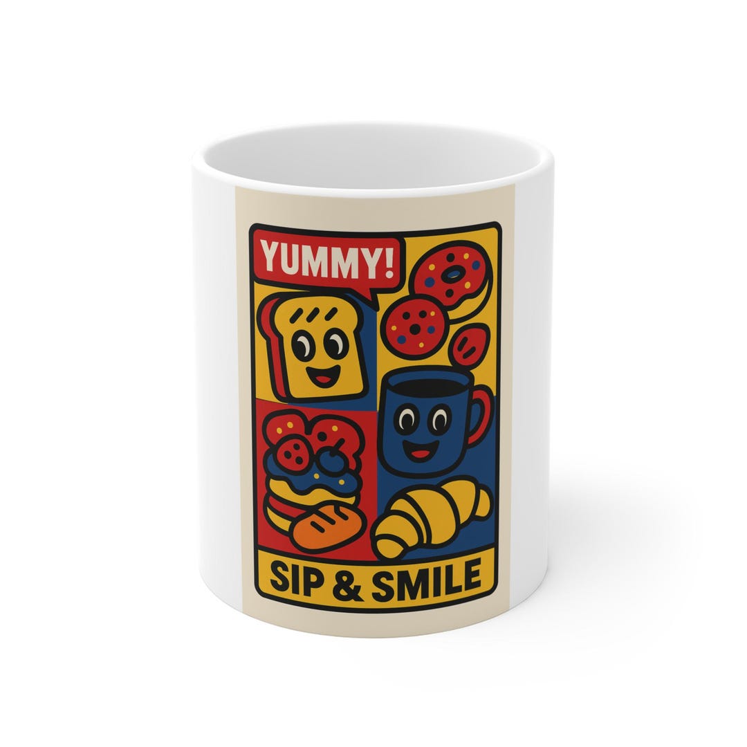 Yummy Sip & Smile Mug - Etsy