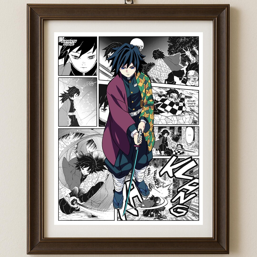 Giyu Tomioka Print - Etsy