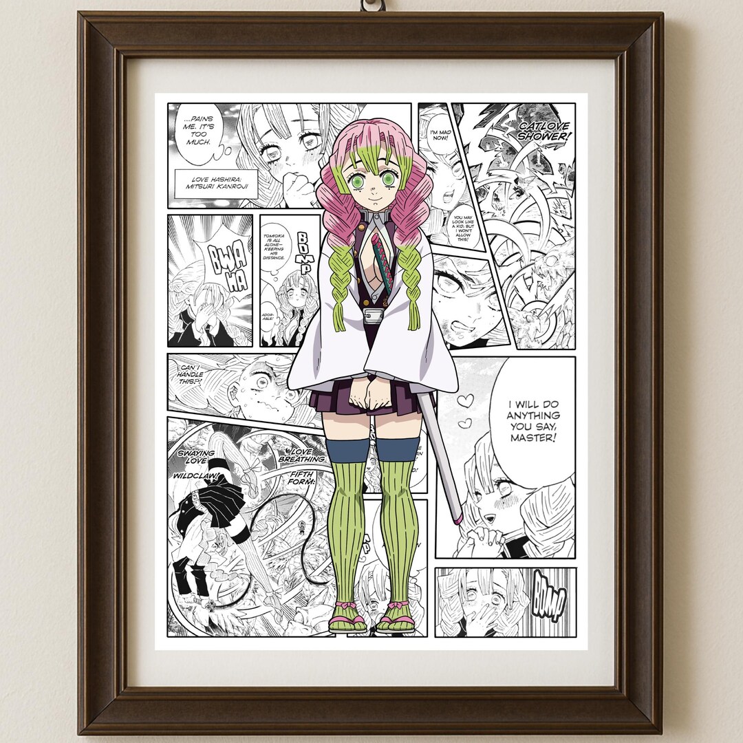 Mitsuri Kanroji Print - Etsy