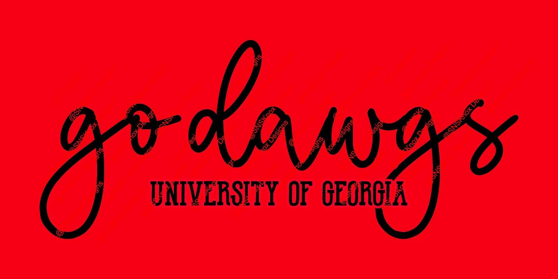 Go Dawgs! Georgia Digital Download for T-shirt, Sweatshirt, Stickers ...