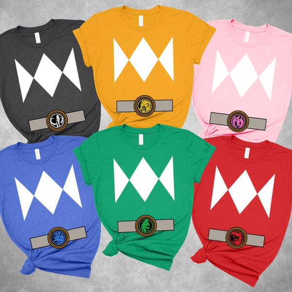 Red Ranger Cosplay Kids - Etsy