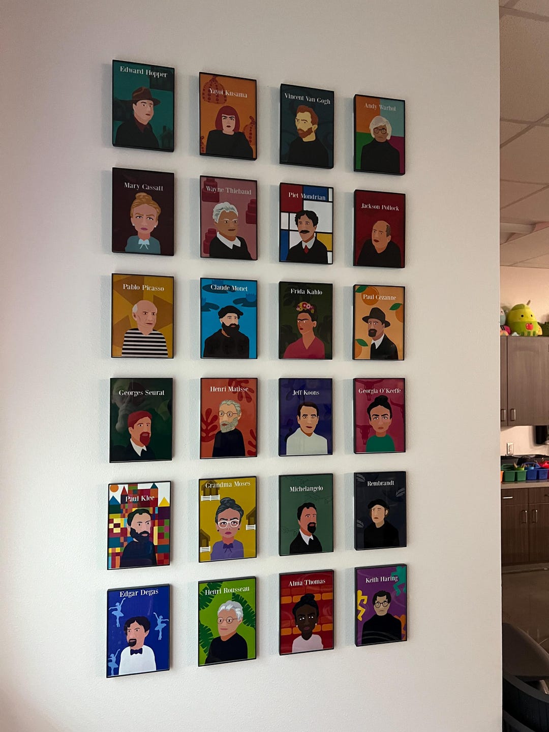 Famous Artists Classroom Posters - Etsy