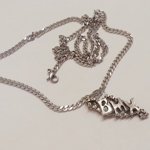 BMX Chain Emblem Pendant Necklace UNIBMX01 | Etsy