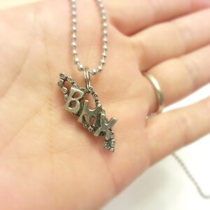 BMX Chain Emblem Pendant Necklace - UNIBMX01 - Etsy