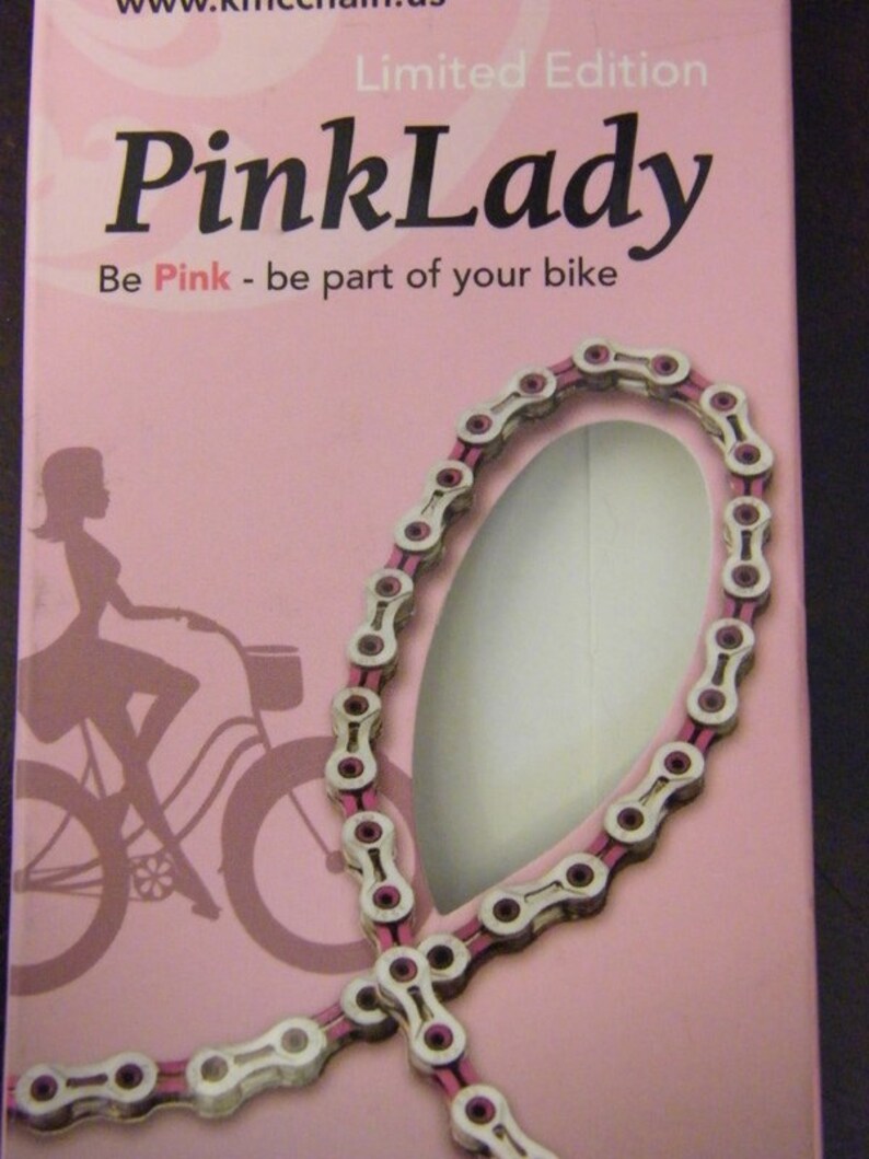 Breast Cancer Awareness Pink Ribbon Bike Chain Bracelet - Etsy