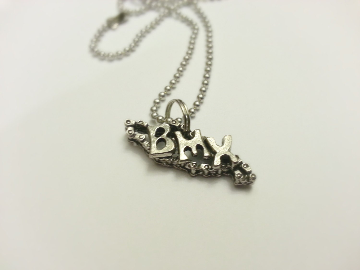 BMX Chain Emblem Pendant Necklace UNIBMX01 - Etsy