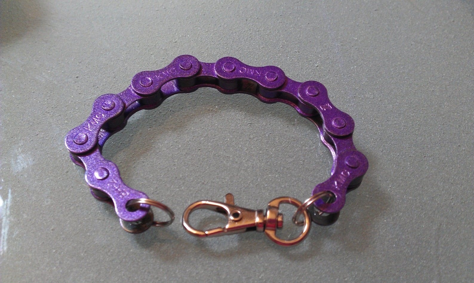 Bike Chain Bracelet Royal Blue BCBLUE - Etsy