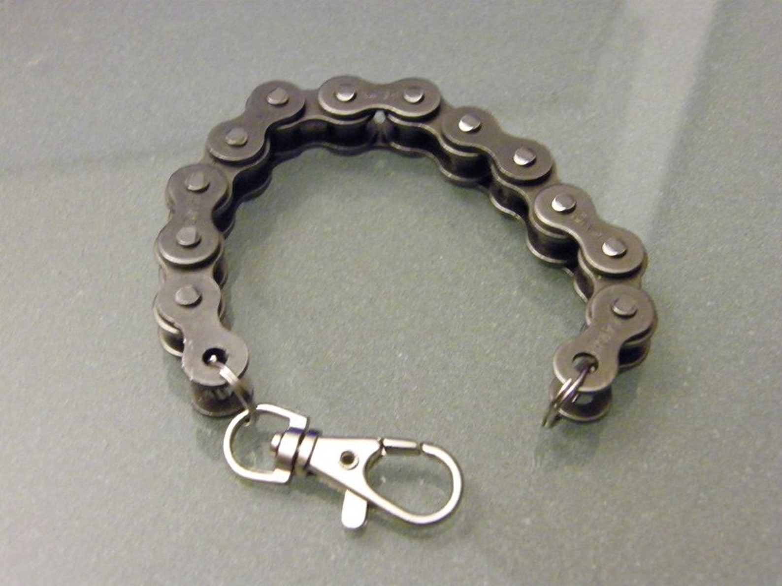 Harley Style Heavy Bike Chain Bracelet BCHEAV | Etsy