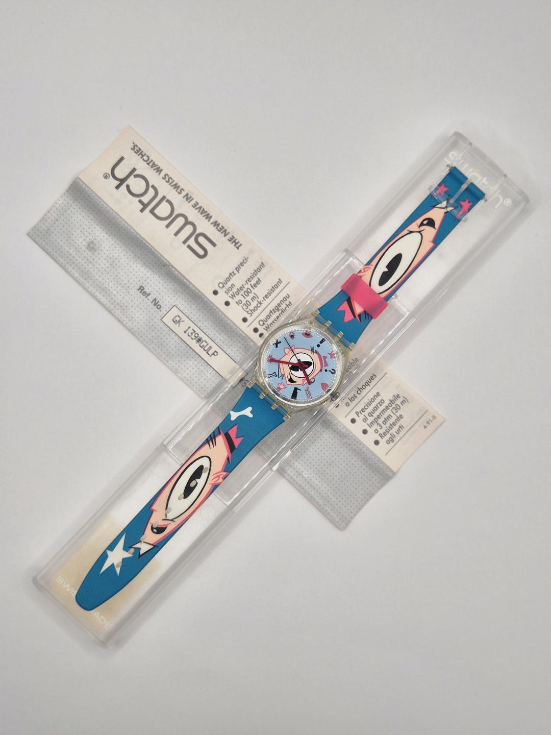 Swatch Gent GK139 “GULP” (1991) — Vintage Swiss Quartz Watch With Box ...
