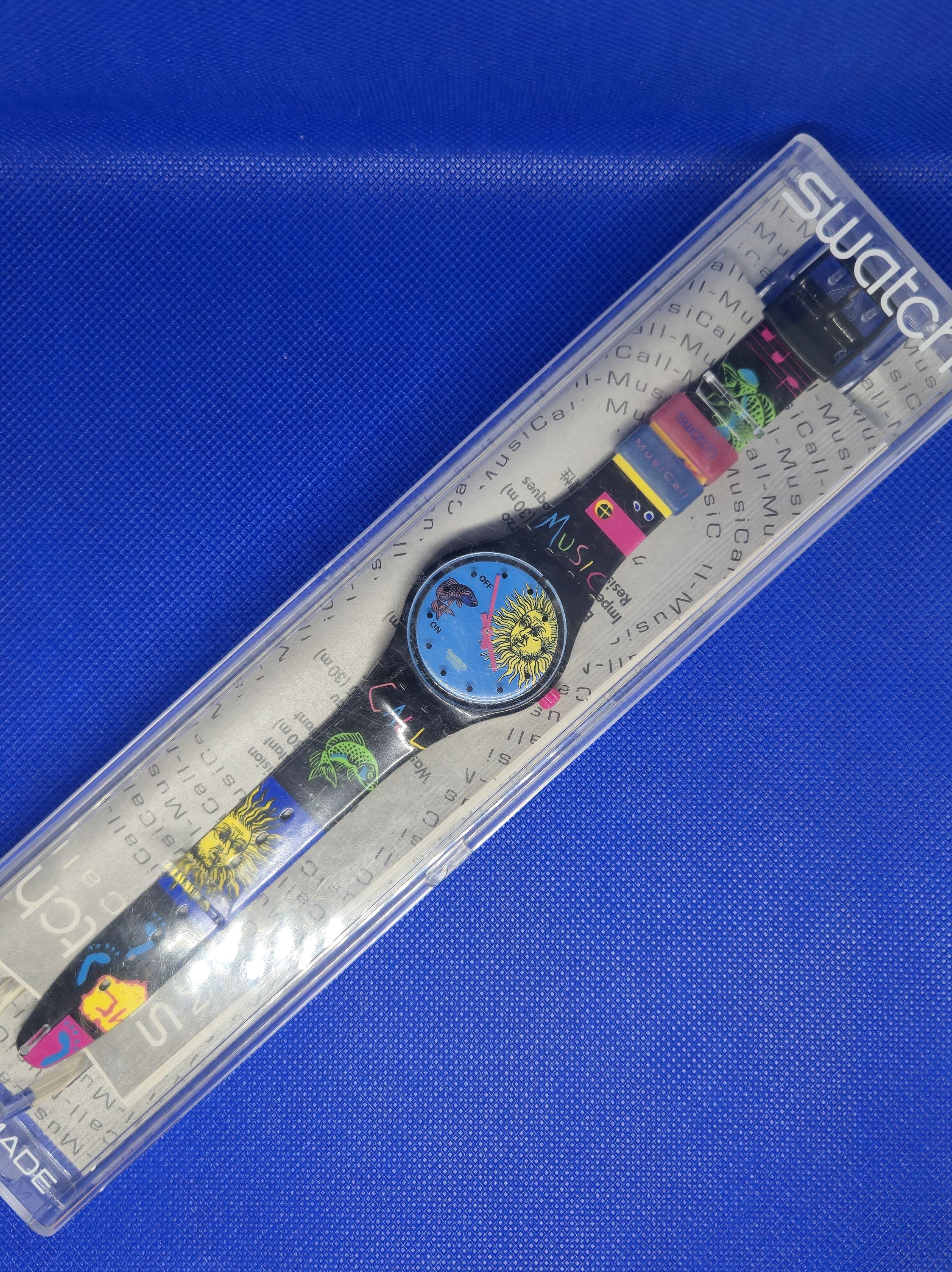 Vintage Swatch Musicall Watch: Europe in Concert SLB101 (1993) NOS - Etsy
