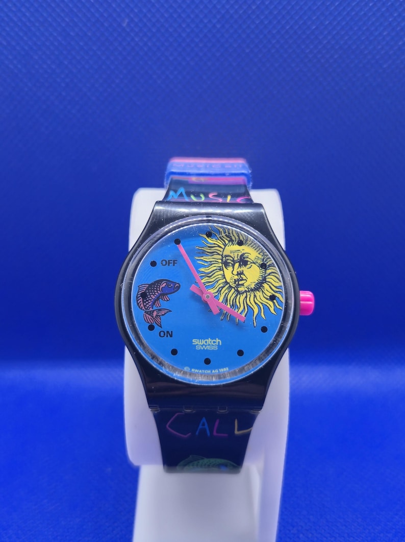 Vintage Swatch Musicall Watch: Europe in Concert SLB101 (1993) NOS - Etsy