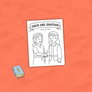1 Samuel Bible Coloring Pages and Songs for Kids (instant Download) - Etsy