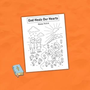 Hosea Bible Coloring Pages and Songs for Kids (instant Download) - Etsy
