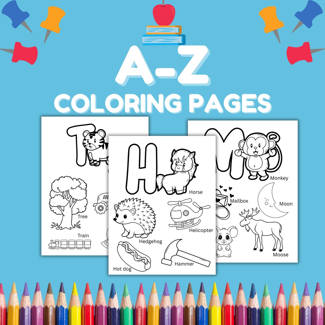 Preschool Alphabet Coloring Pages: ABC Learning Activities (PDF ...