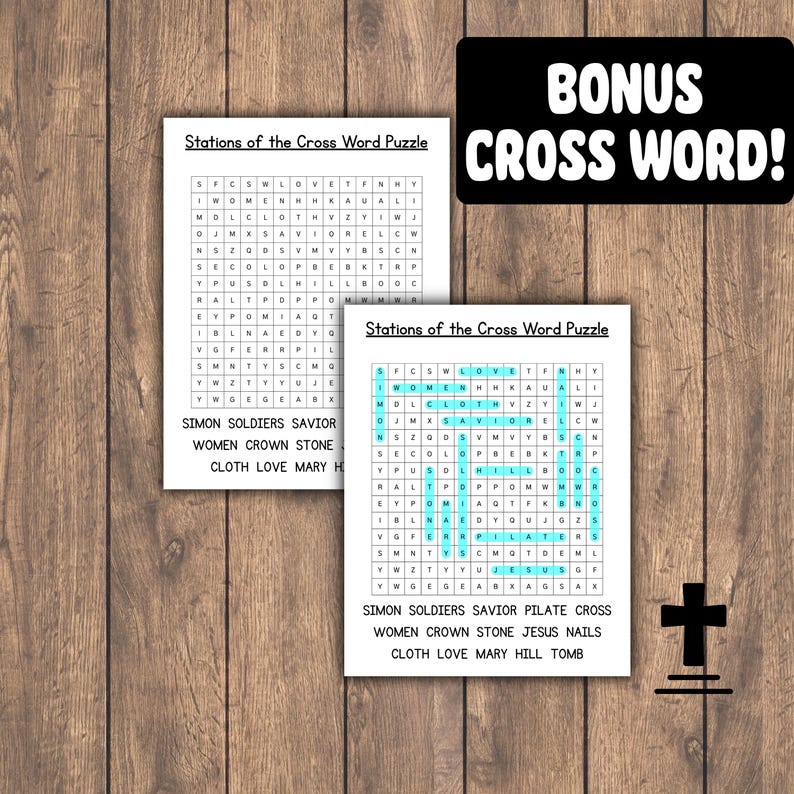 Stations of the Cross Coloring Pages for Children (digital Download) - Etsy