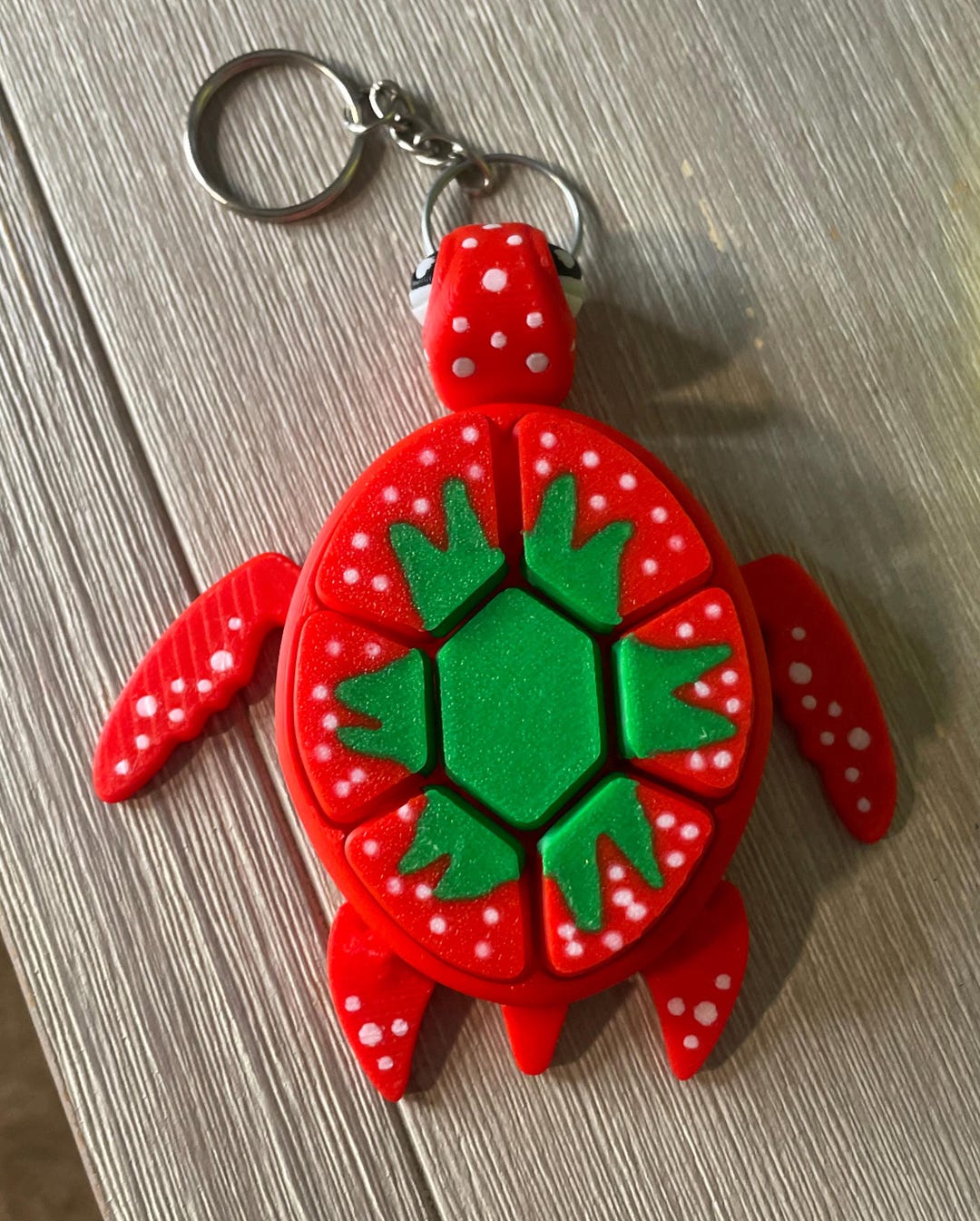 Custom 3D Printed Turtle Clicker – Fidget Toy for Kids & Adults ...