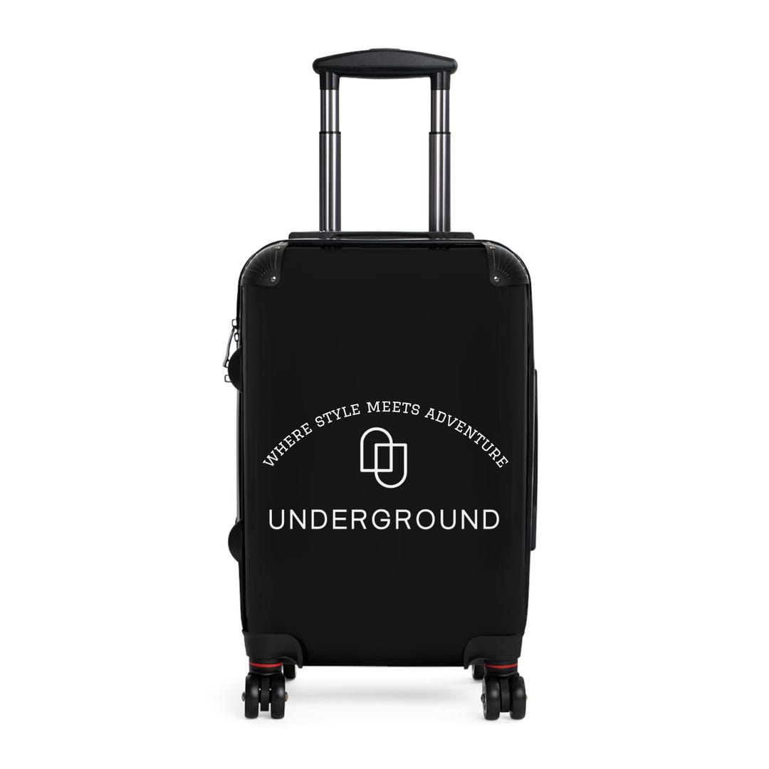 Underground Adventure Suitcase: Stylish Rolling Carry-on - Etsy
