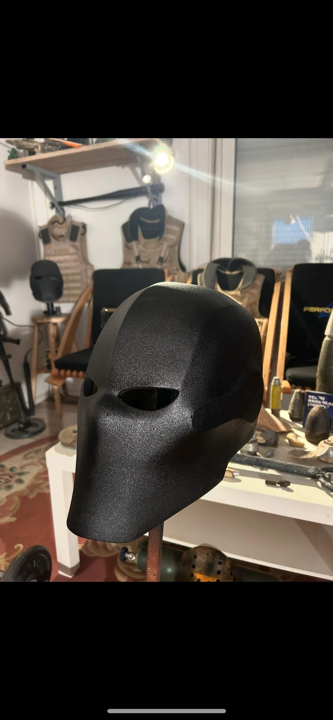 Tactical Red Hood Style Military Bulletproof Helmet, Ballistic Level 3a ...