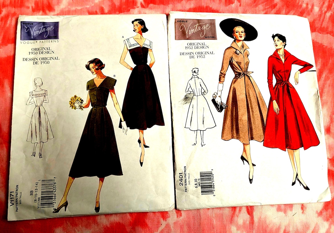 Vogue Sewing Pattern Vintage Design - Etsy