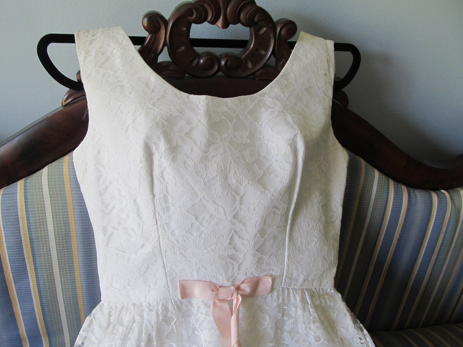 1960's Junior Size 11 Formal Prom Dress, Judy Gibbs, Floor Length ...
