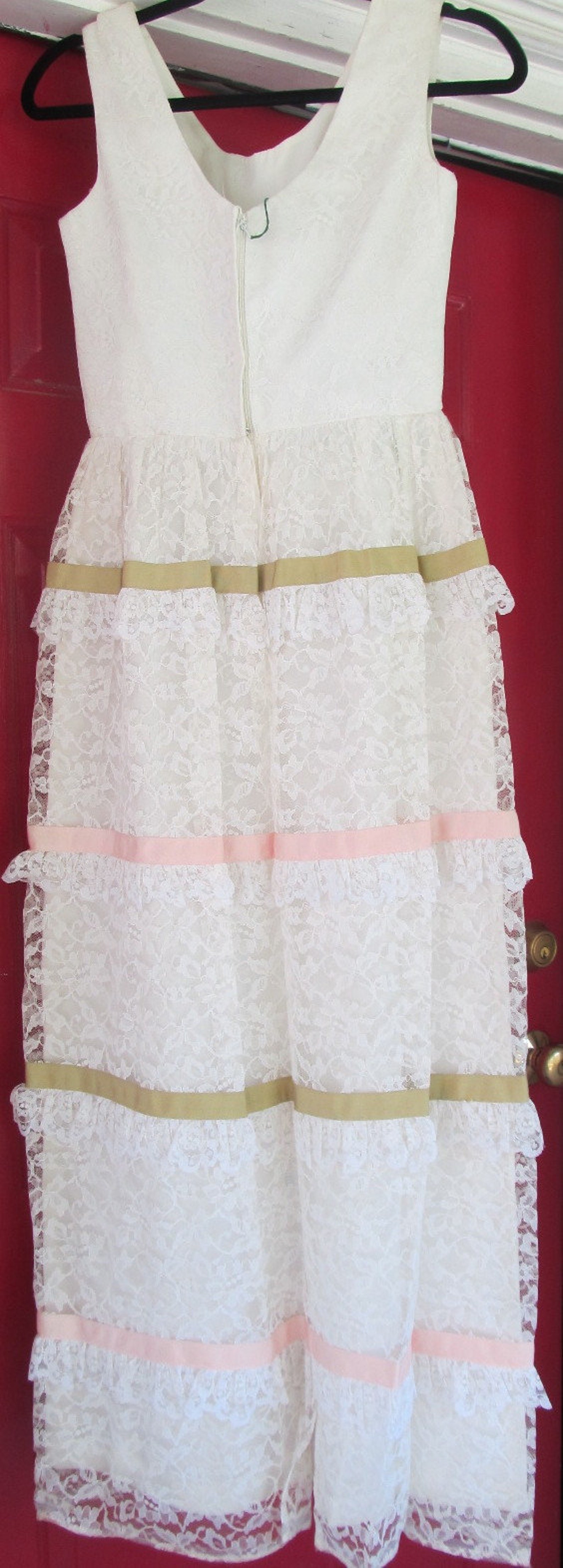 1960's Junior Size 11 Formal Prom Dress Judy Gibbs Floor - Etsy