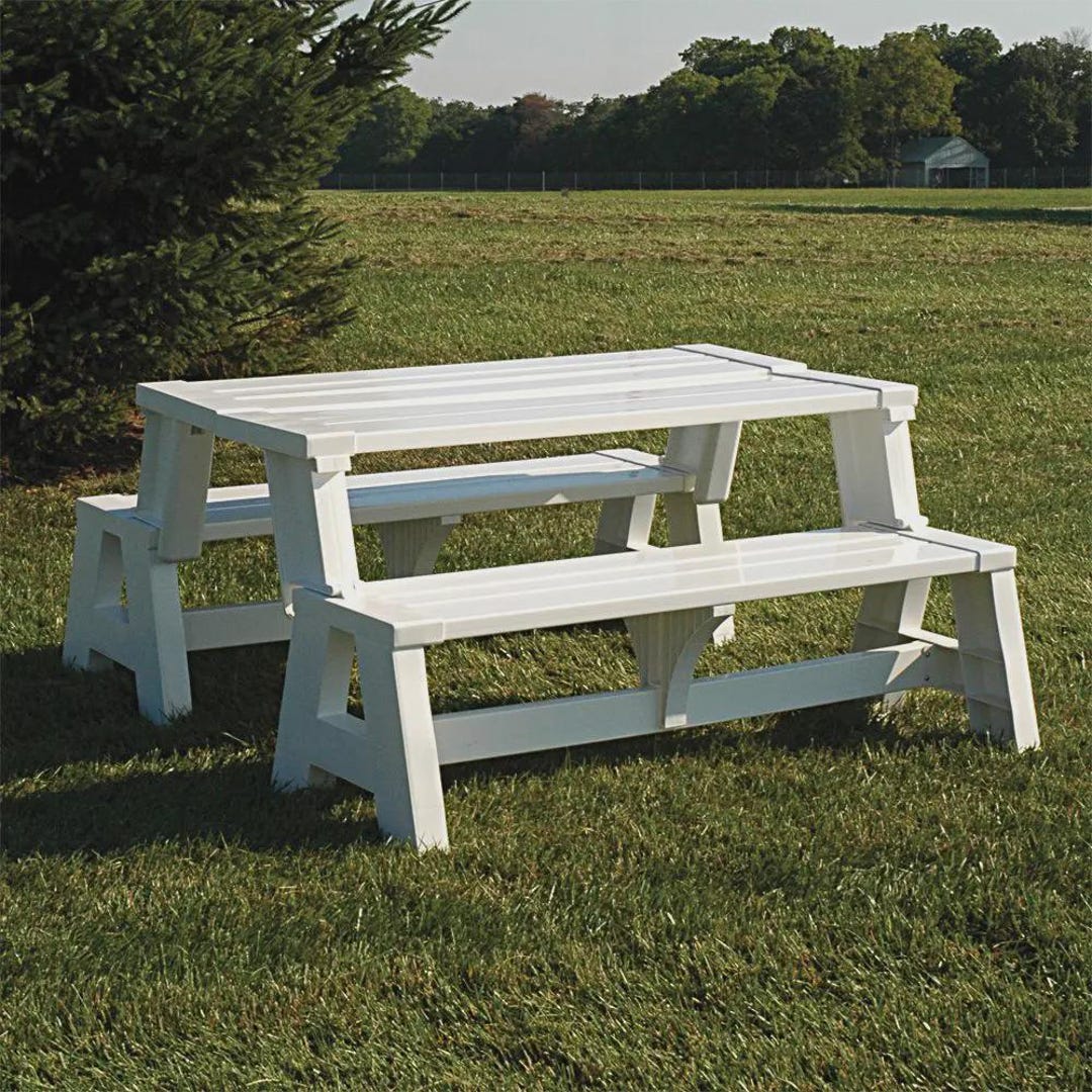 DIY Convertible Picnic Table & Benches Woodworking Plan | 2-in-1 ...