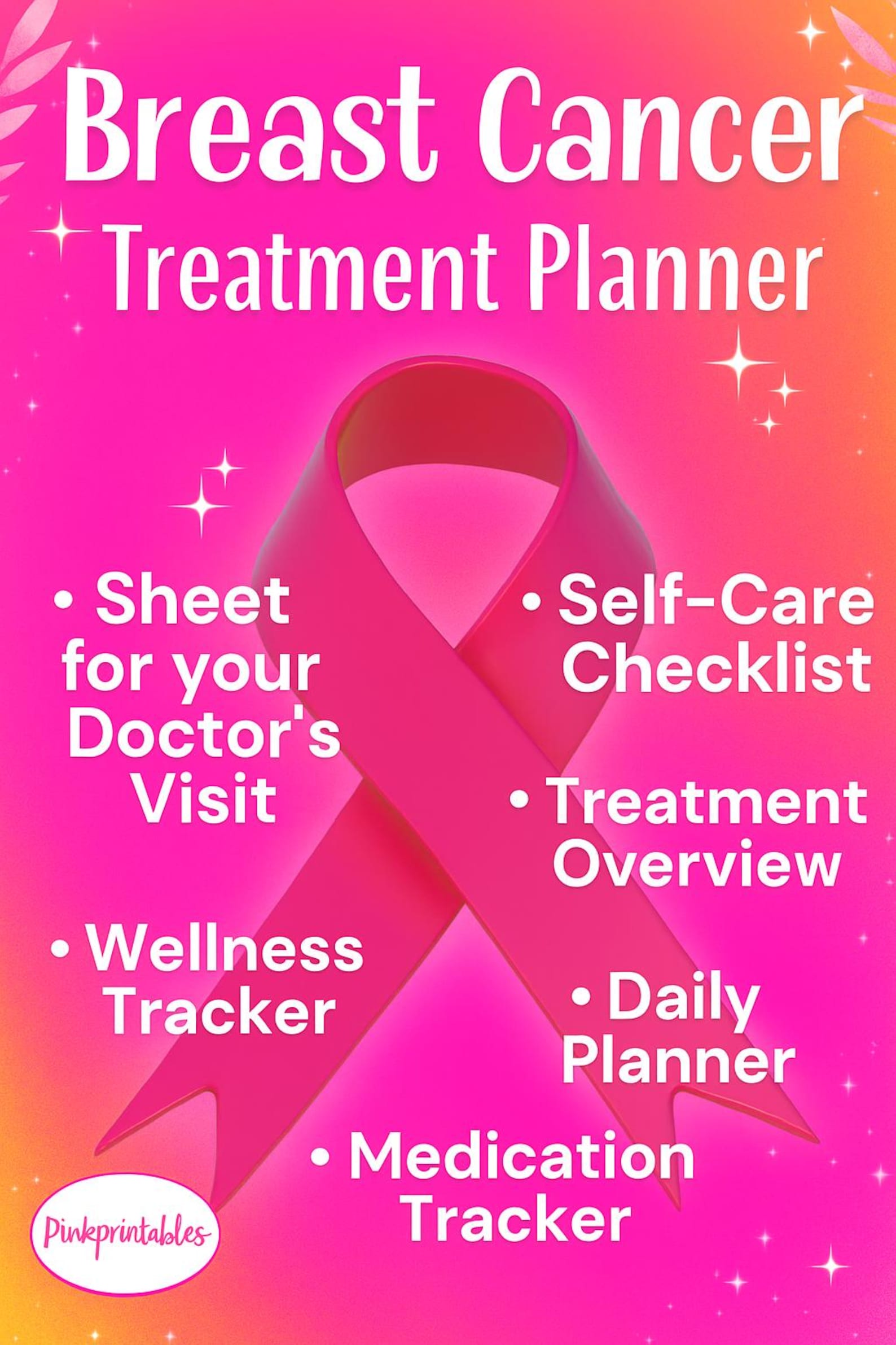Breast Cancer Planner | Wellness, Medical & Appointment Organizer ...