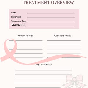 Breast Cancer Planner | Wellness, Medical & Appointment Organizer ...